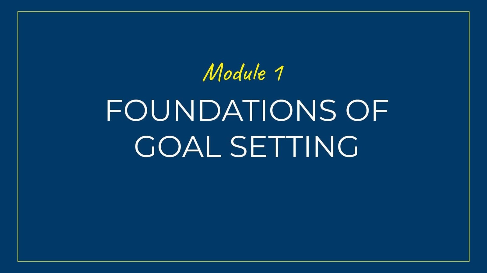 Goal Setting & Planning Training | Edgemind Solutions